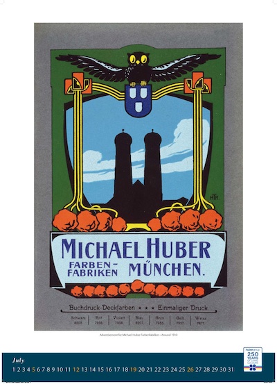 hubergroup honours history with poster campaign - FlexoTech