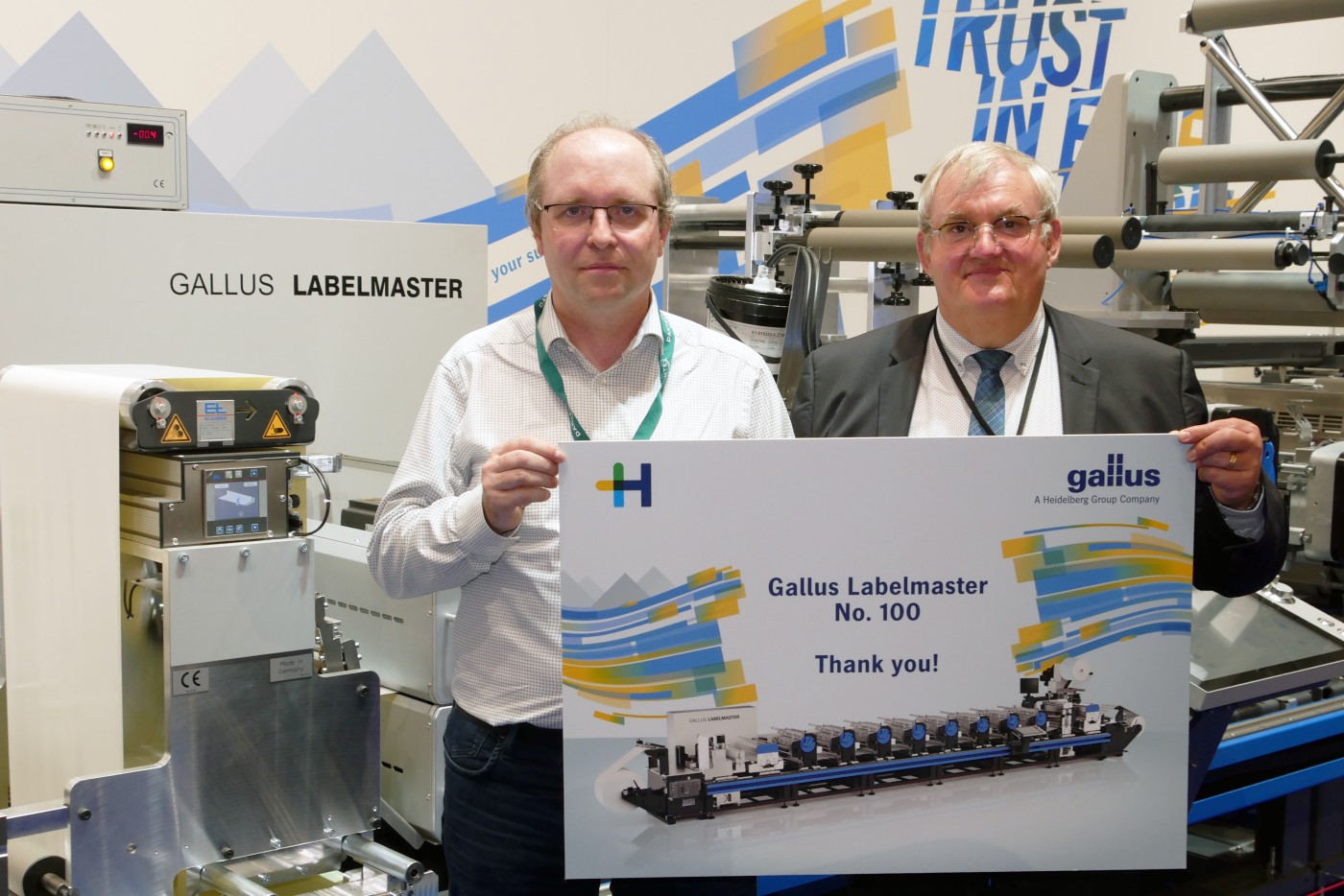 Gallus hits Labelmaster century - FlexoTech