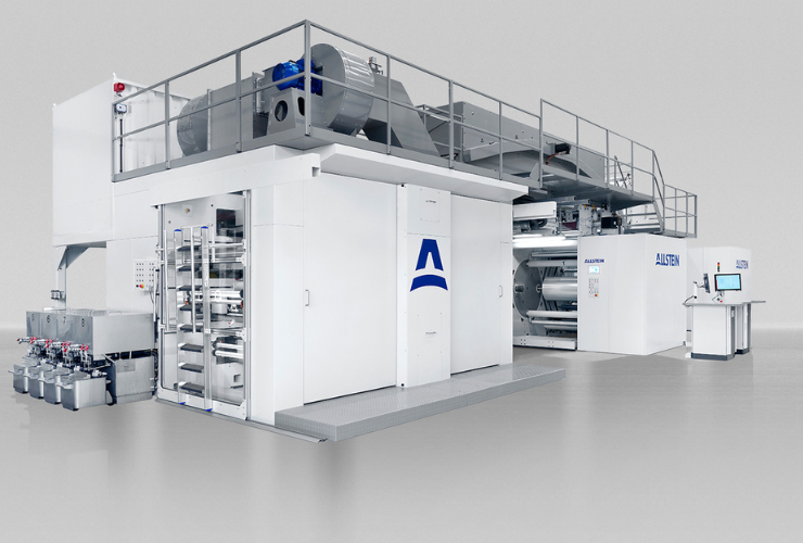New Allstein CI press ups productivity for paper sack printer - FlexoTech