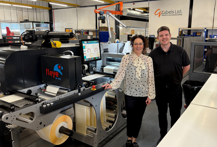 CV Labels continues ABG link with slitter/rewinder - FlexoTech