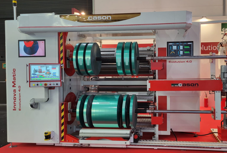 Cason slitters enhanced with Evolution 4.0 upgrades - FlexoTech