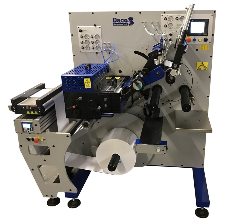 Daco builds rewinder for Acorn Labels - FlexoTech