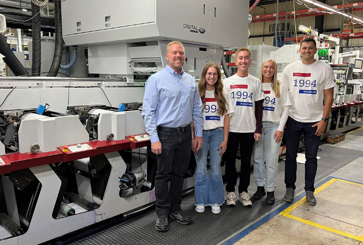 Great Lakes Label installs digital retrofit module - FlexoTech