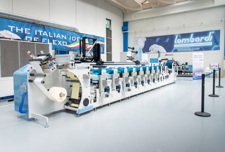 Lombardi “exceeds previous standards” with new flexo label press - FlexoTech