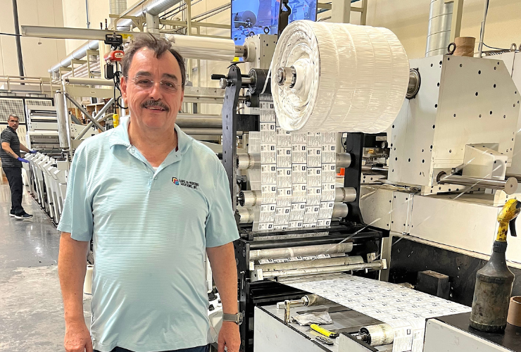 Mark Andy supplies US label printer with P7 flexo press - FlexoTech