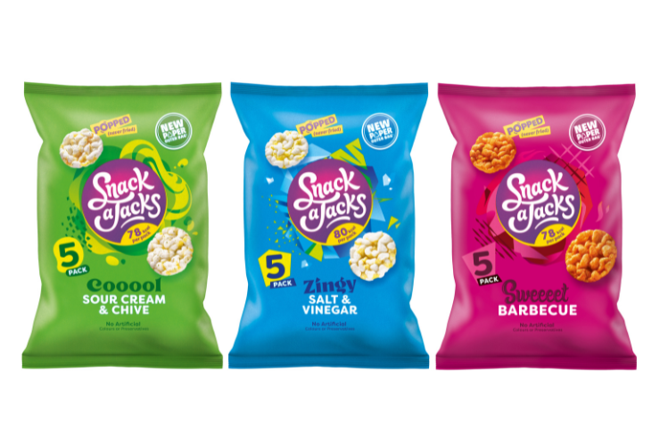 Walkers reduces virgin plastic waste with new paper Snack A Jacks packs ...