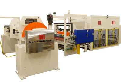 Martin Automatic installs custom unwind roll changer - FlexoTech